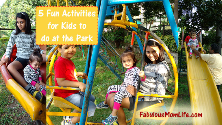 5 Fun Activities for Kids to do at the Park - Fabulous Mom Life